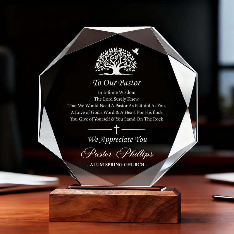 50th Year as Pastor Award - Etsy Canada