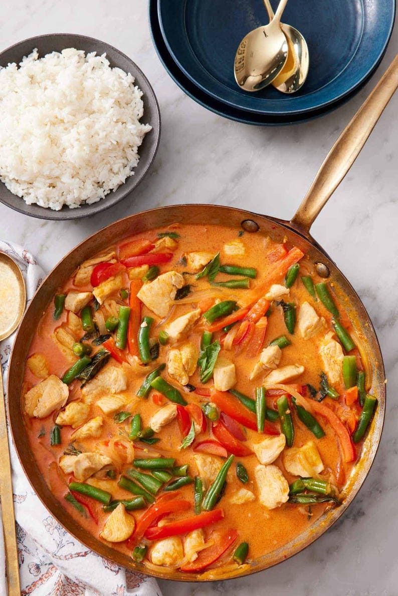 Thai Red Curry Recipe Digital Recipe Printable Recipe Instant Download ...