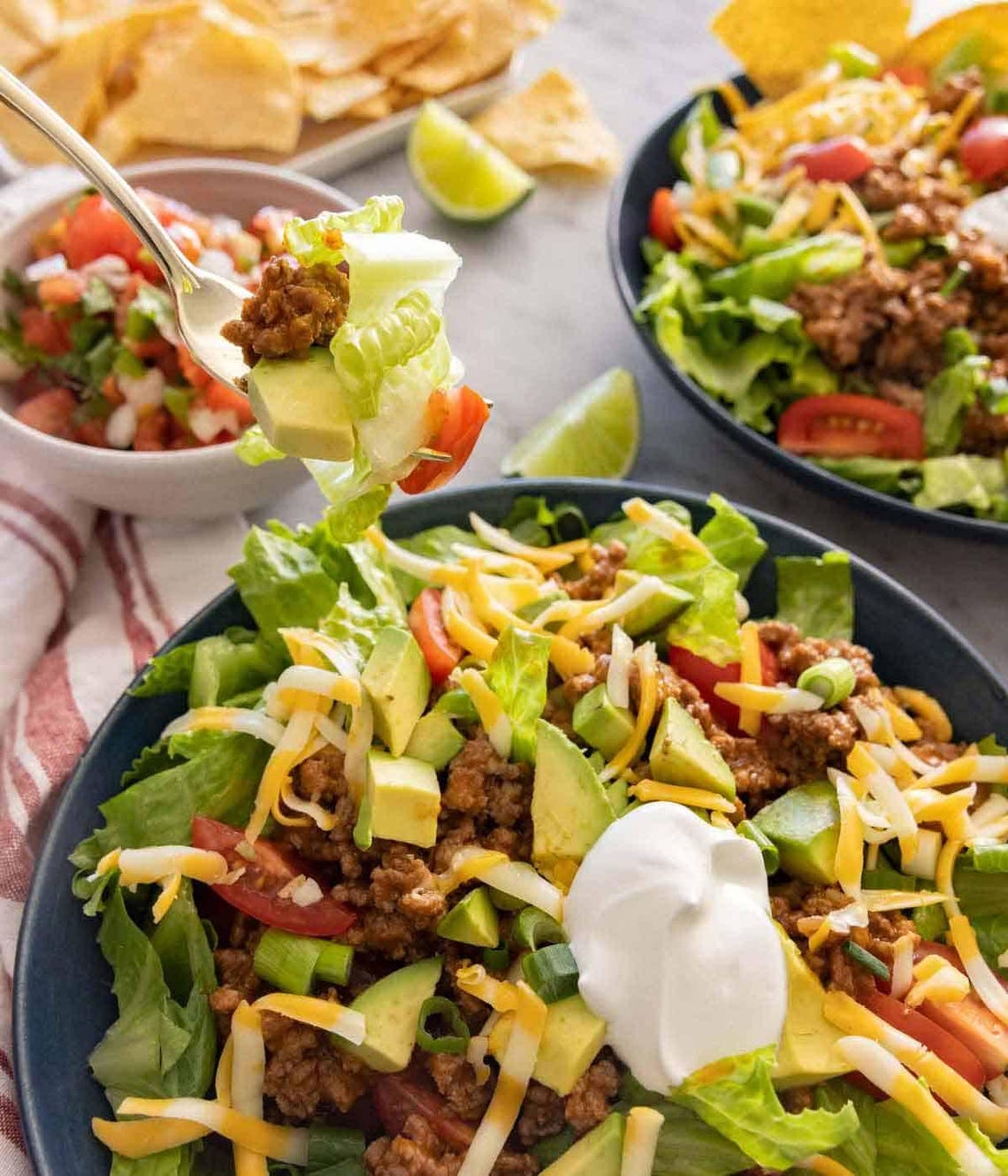 Taco Salad Digital Recipe Printable Recipe Instant Download PDF Easy ...