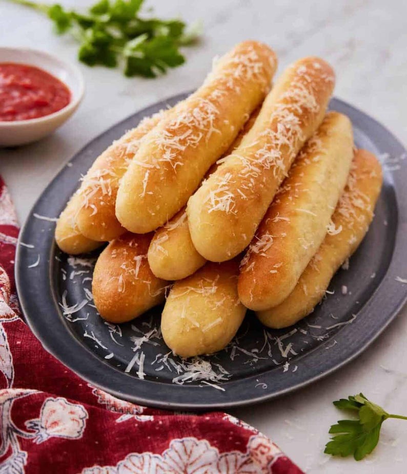 Breadsticks Digital Recipe Printable Recipe Instant Download PDF Easy ...