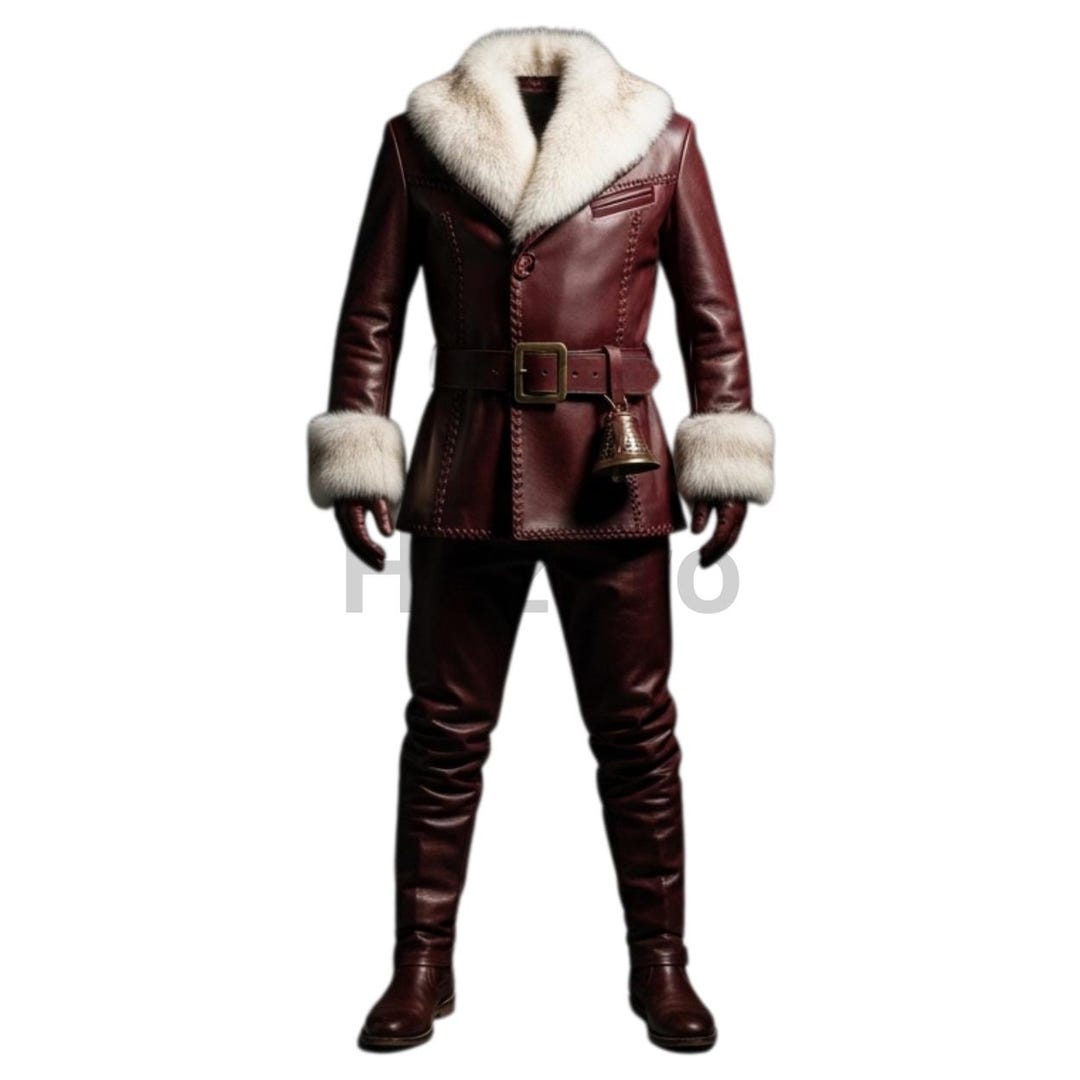 Retro Cosplay Outfit - Handmade Leather Costume - Steampunk Leather ...