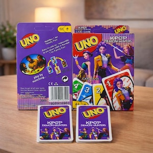 Kpop Demon Hunter Uno - Etsy UK