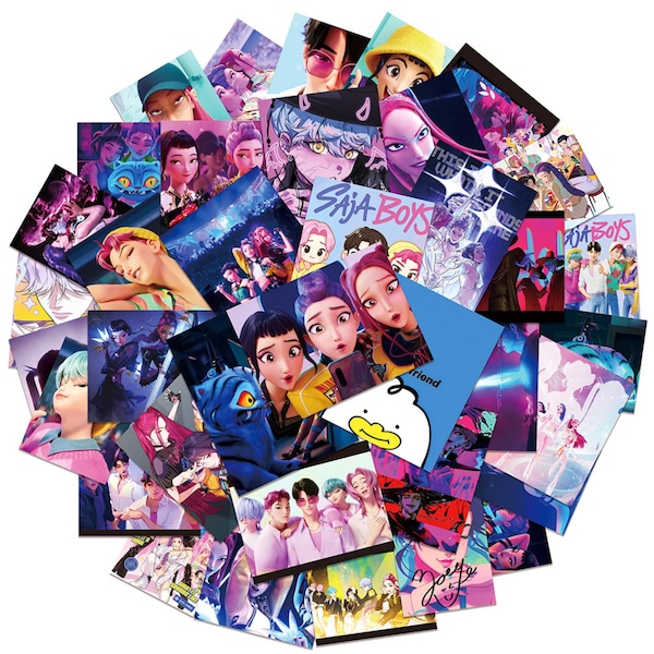 Kpop Demon Hunter Stickers - Etsy UK