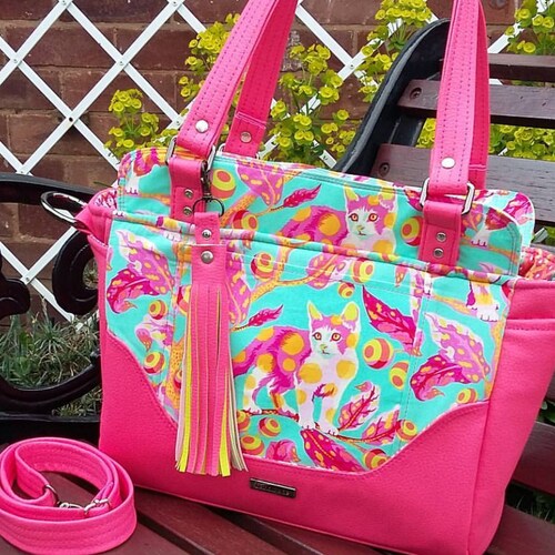 Purse Pattern PDF for Sewing a Handbag Designer Bag With - Etsy