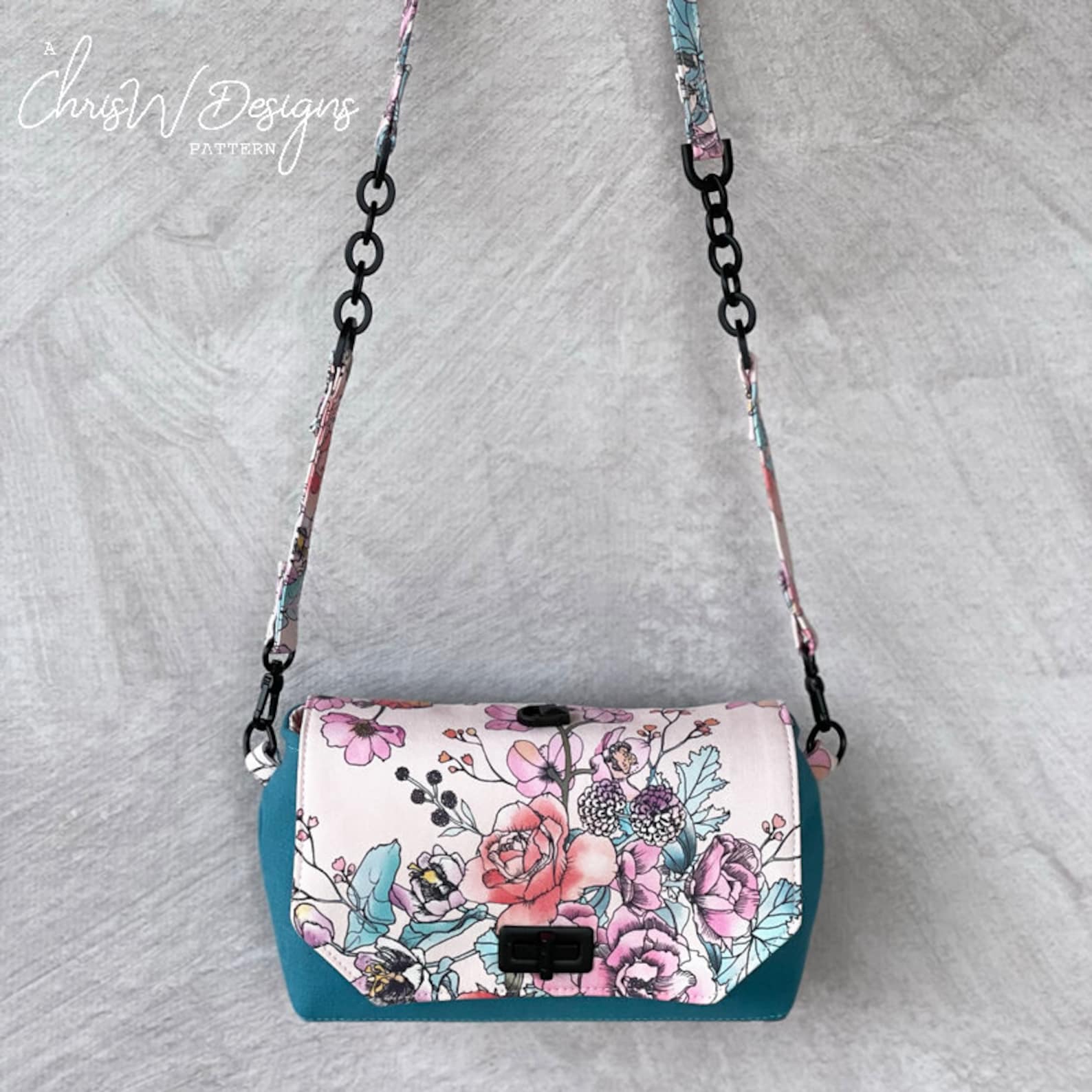Designer Purse PDF Bag Sewing Pattern - the Bangle Dangle by Chrisw ...