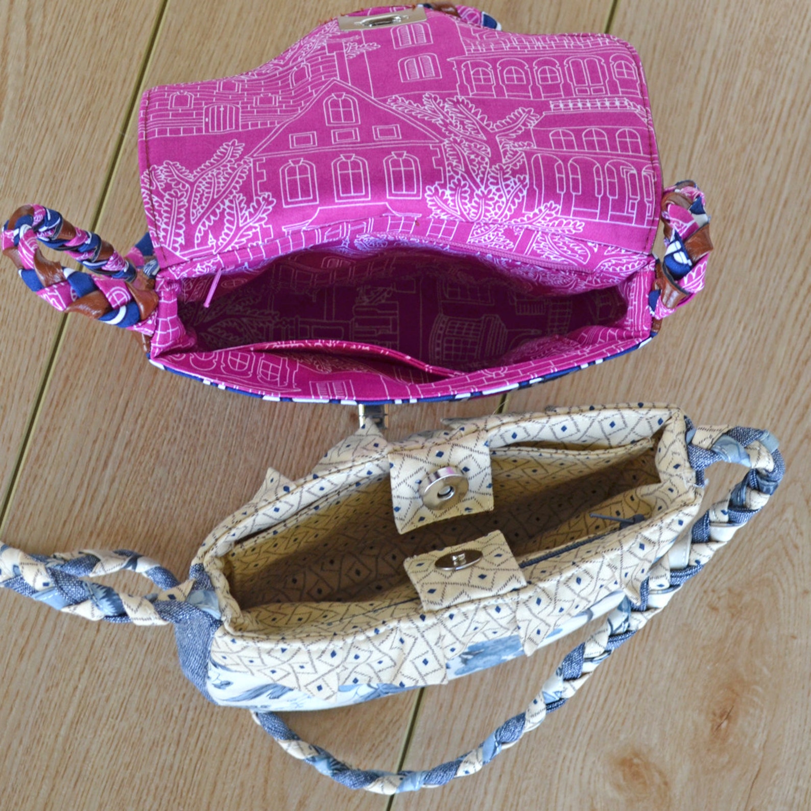 Shoulder Bag PDF Pattern Cross Body Hipster emma | Etsy