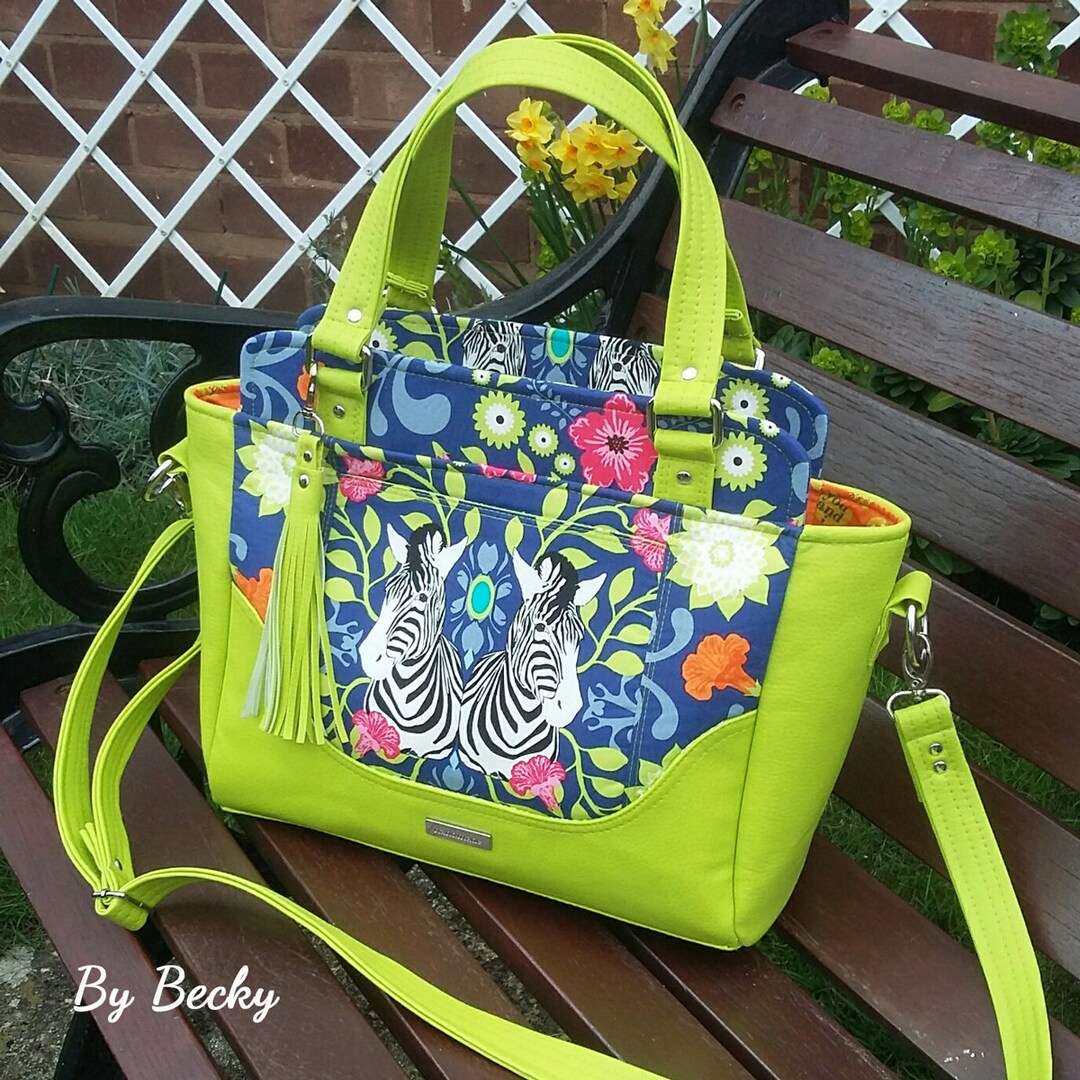 Purse Pattern PDF for Sewing a Handbag, Designer Bag - the Epiphany by ...