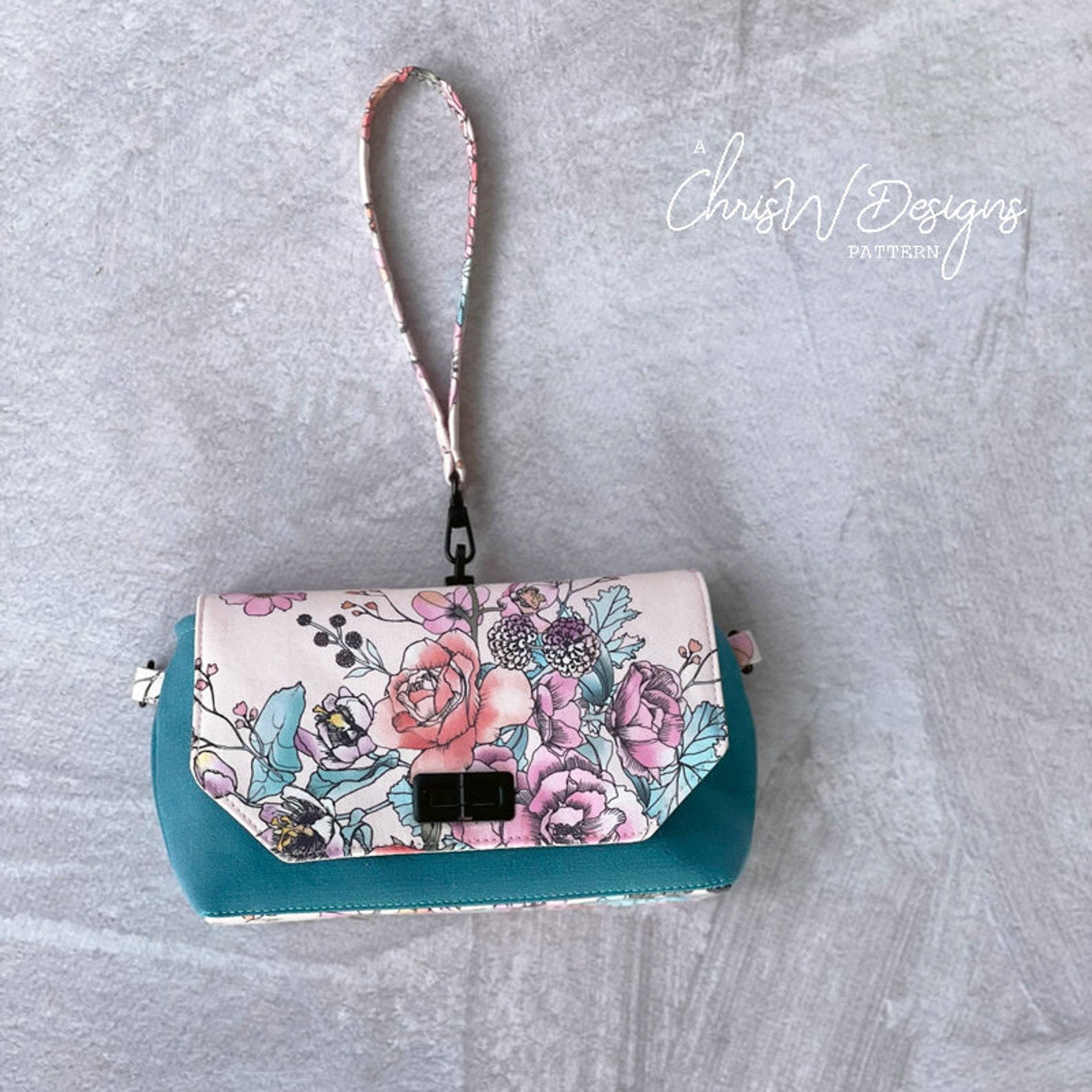 Designer Purse PDF Bag Sewing Pattern - the Bangle Dangle by Chrisw ...