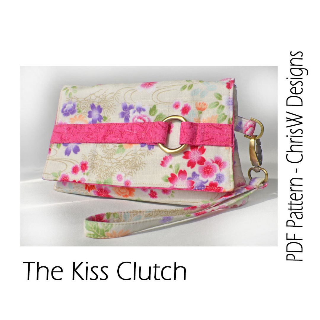 Clutch Wristlet Sewing Pattern Qick and Easy Weekend Sew by - Etsy