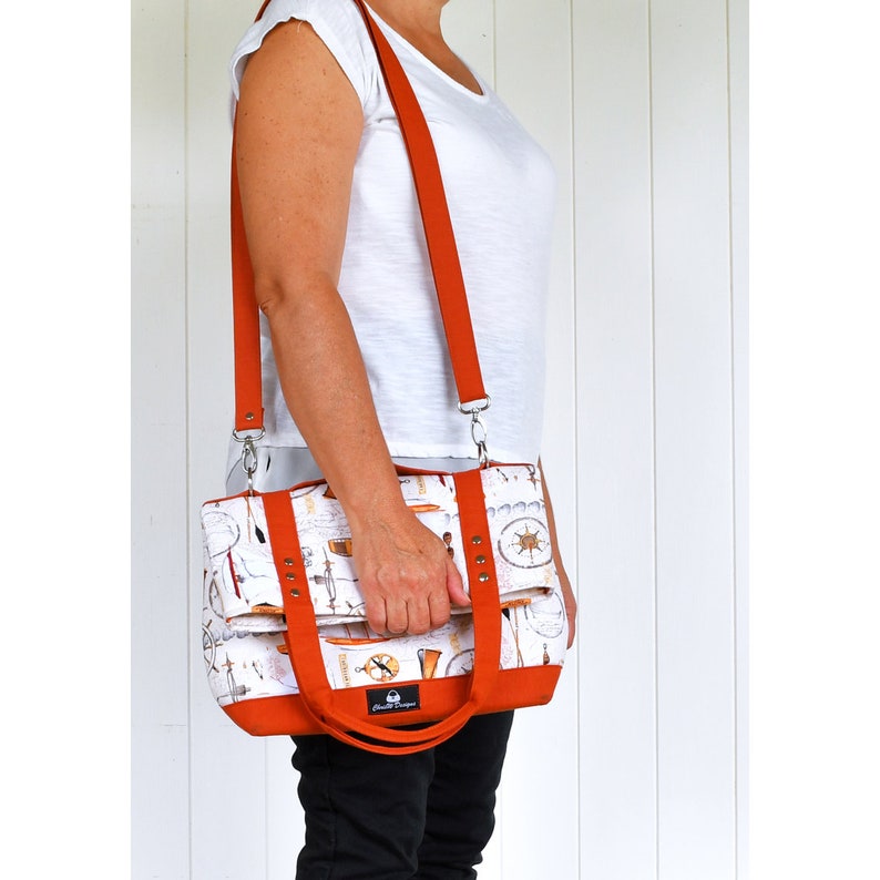 Versatile Convertible Foldover bag Wear it 5 different ways | Etsy