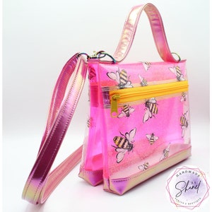 Purse Pattern PDF for Sewing a Clear Stadium Handbag, Designer Bag With ...