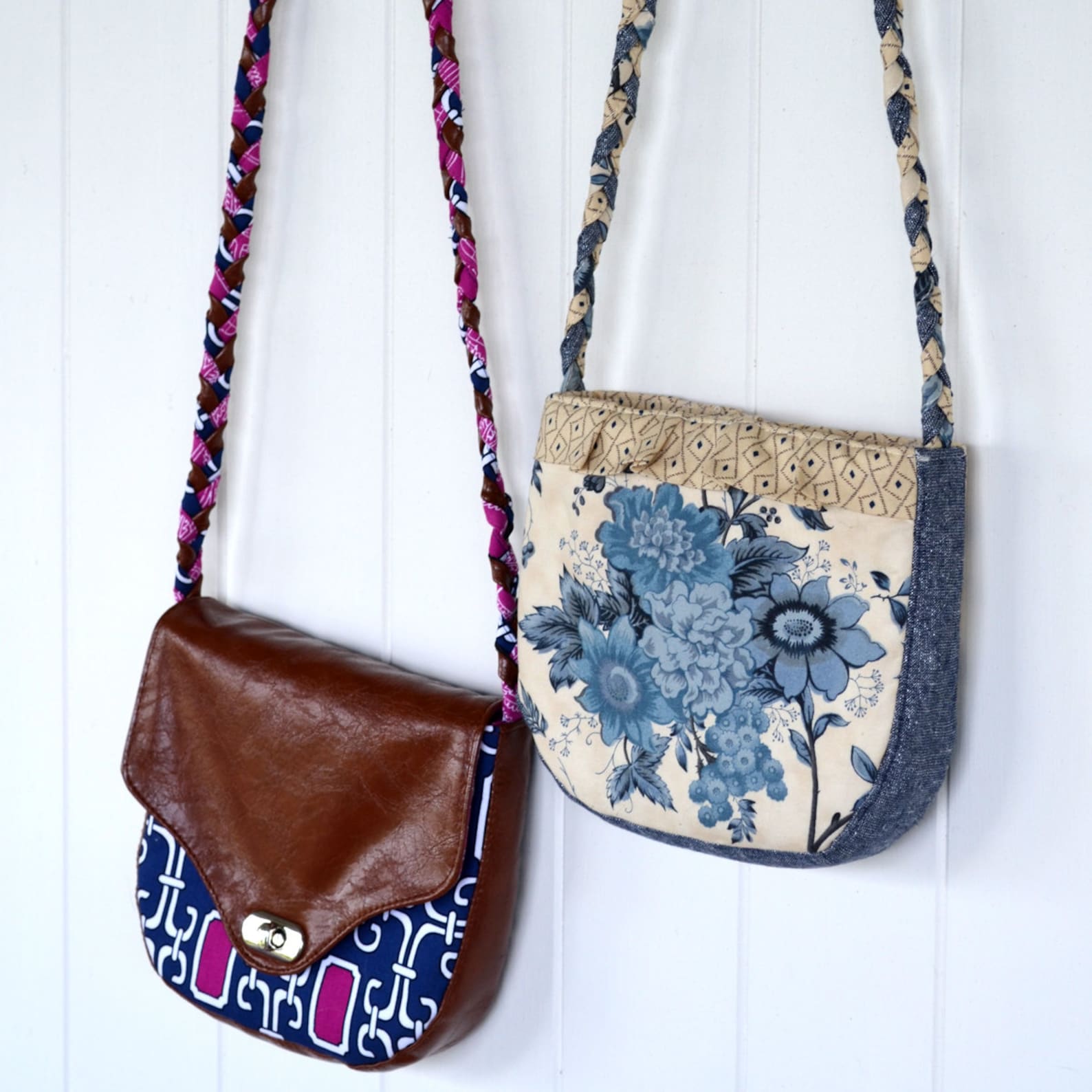 Shoulder Bag PDF Pattern Cross Body Hipster emma | Etsy