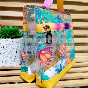Purse Pattern PDF for Sewing a Clear Stadium Handbag, Designer Bag With ...