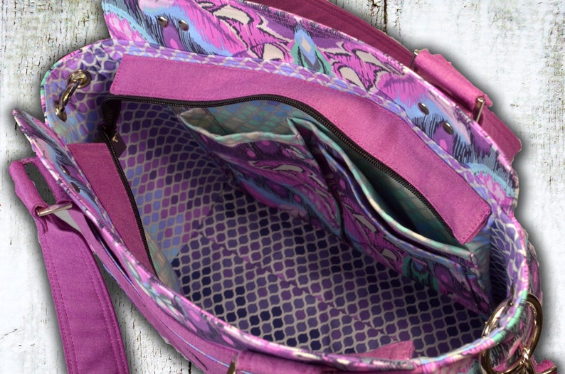 Purse Pattern PDF for Sewing a handbag Designer bag The | Etsy