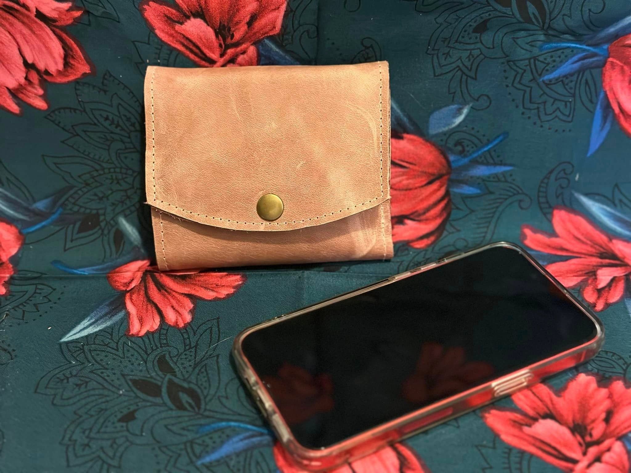 Wallet PDF Sewing Pattern, Raw Edge Design - Snap N Go - Etsy