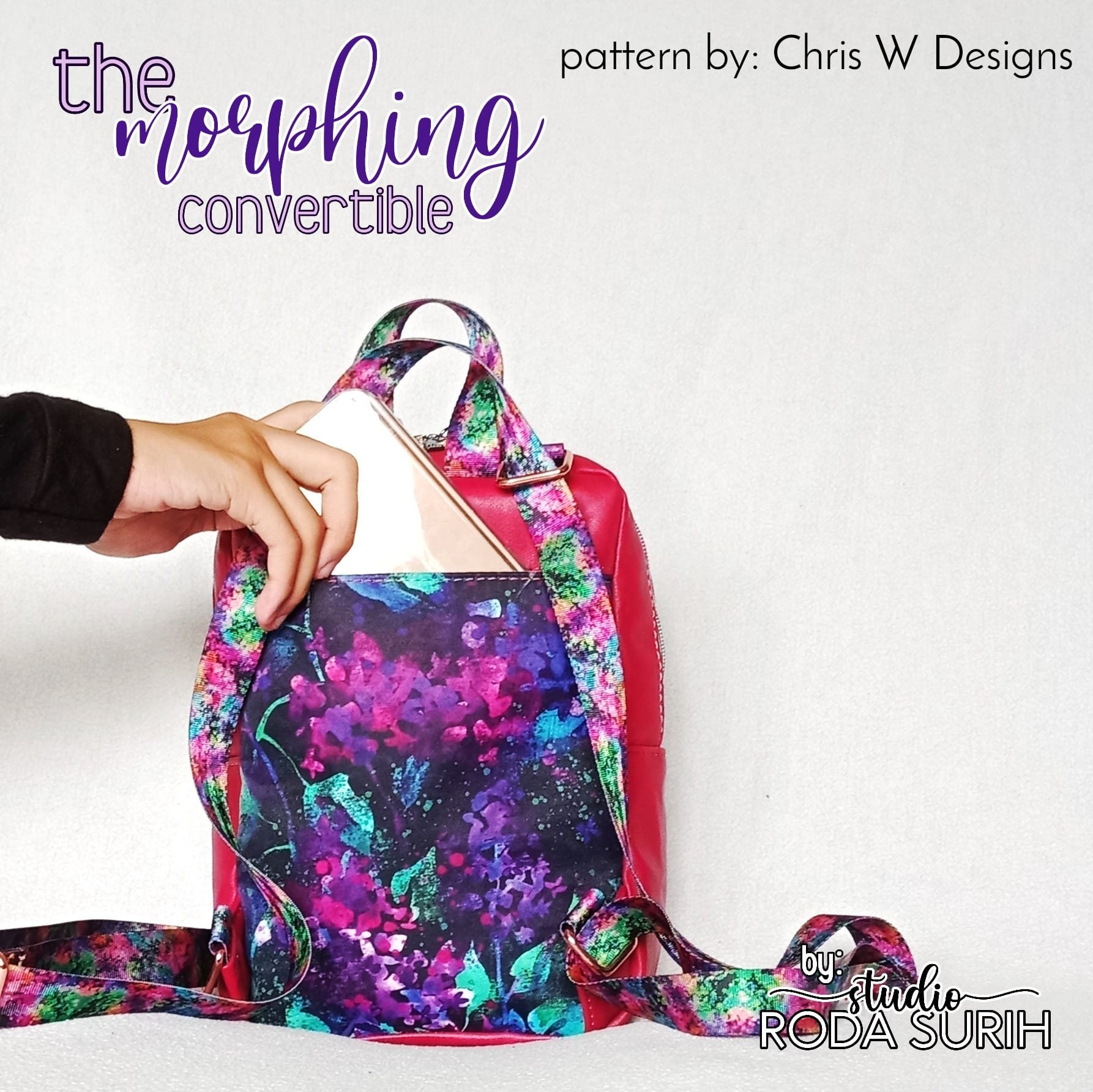 PDF Convertible Bag Sewing Pattern for a Backpack or Crossbody - Etsy ...