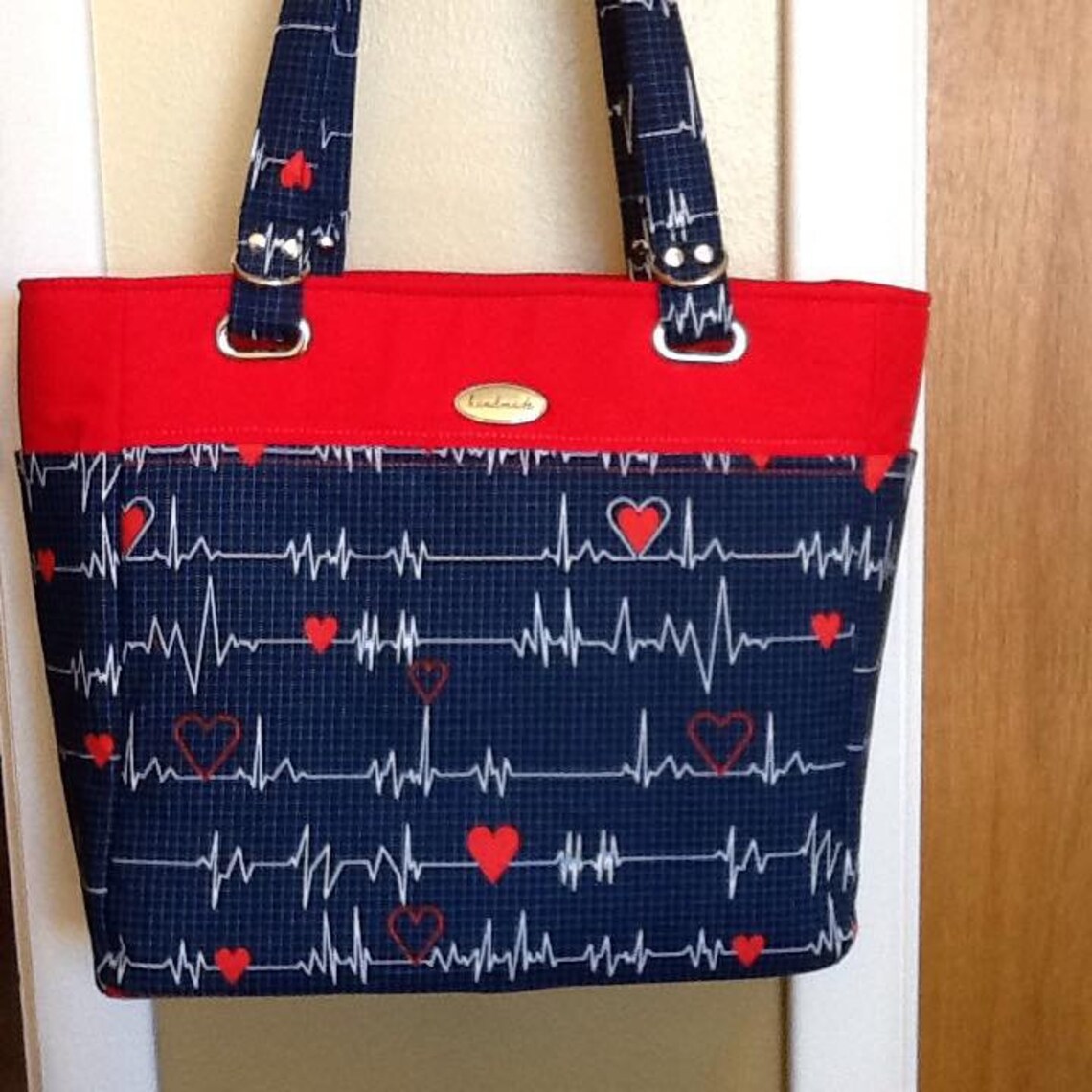 Tote Handbag Sewing Pattern for Pleather Leather or Fabric - Etsy Australia