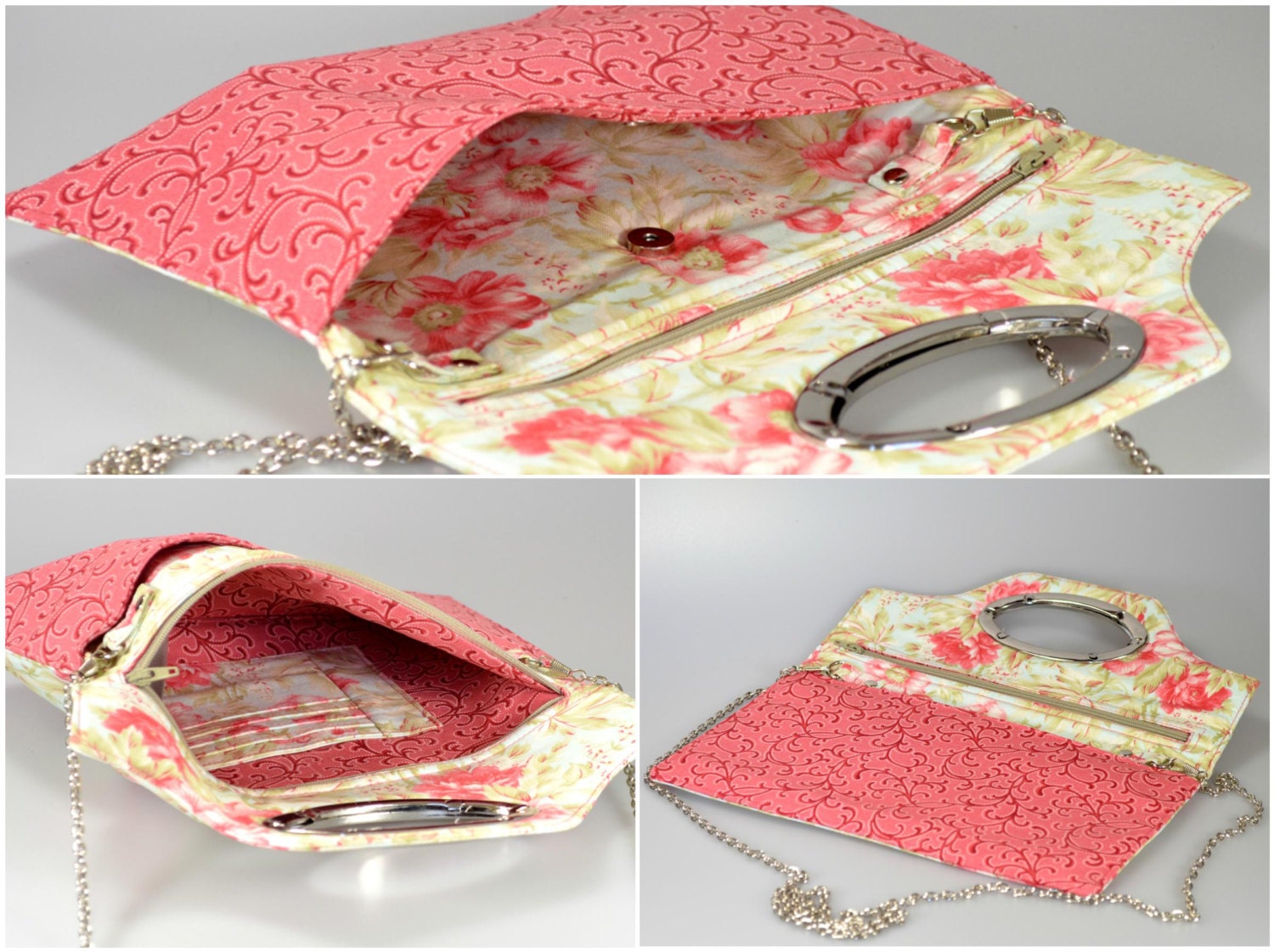 Evening or Day Clutch Flat Style. Easy Street Pattern Sew - Etsy