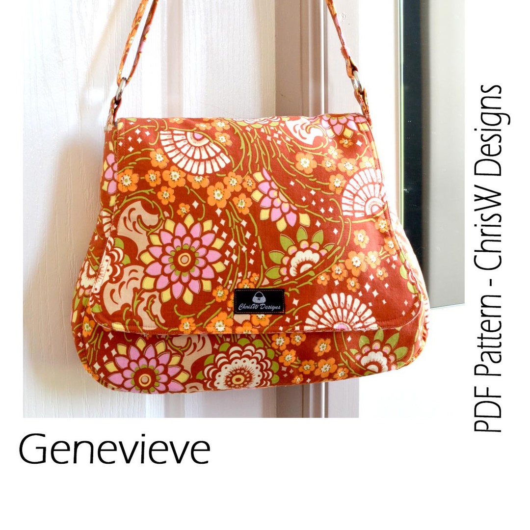 Easy Sew PDF Messenger Bag Pattern With 3 Versions Included in - Etsy