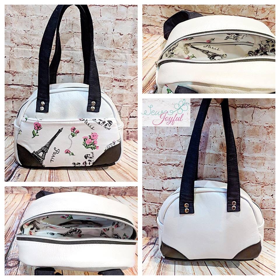 Bowler Bag Pattern - Designer Sewing Patterns by Chrisw Designs ...