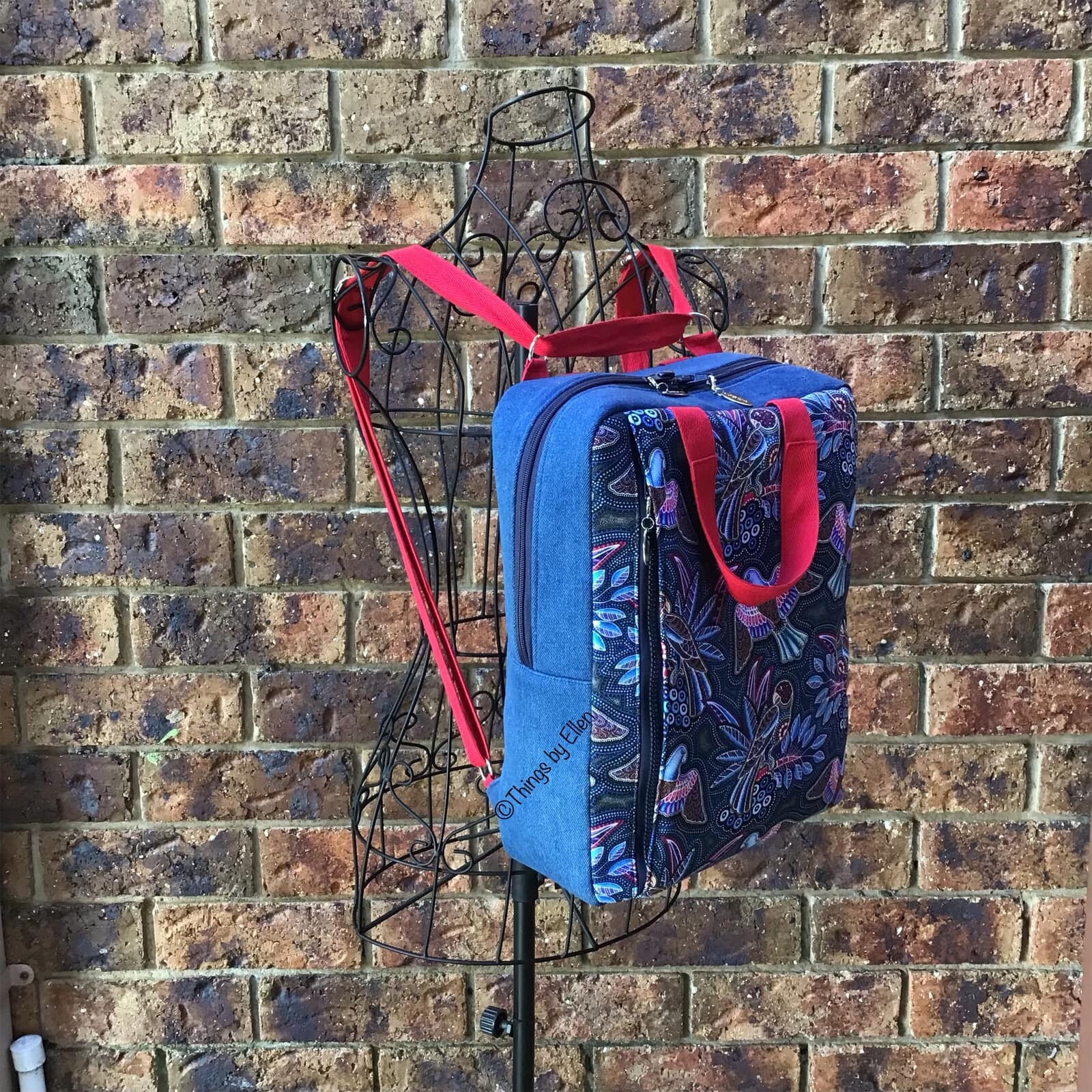 PDF Convertible Bag Sewing Pattern for a Backpack or Crossbody - Etsy ...