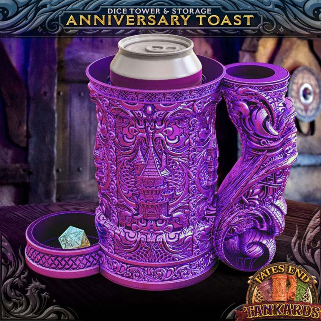 Wizard Tower Dice Tower Tankard I Dnd Gamer Gift RPG I Fates End - Etsy