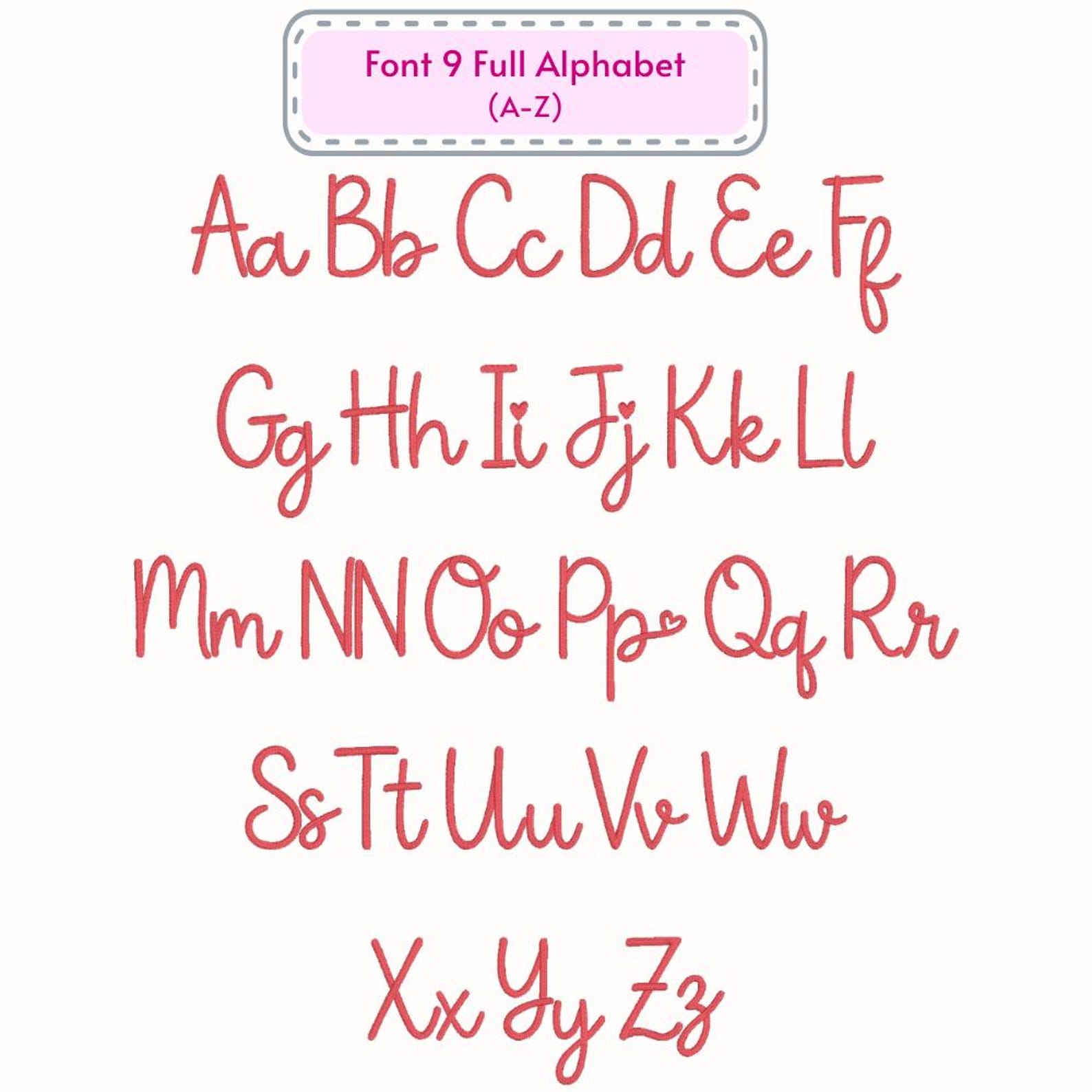 10 Modern Embroidery Font Bundle + BX Script Cursive Farmhouse Block ...