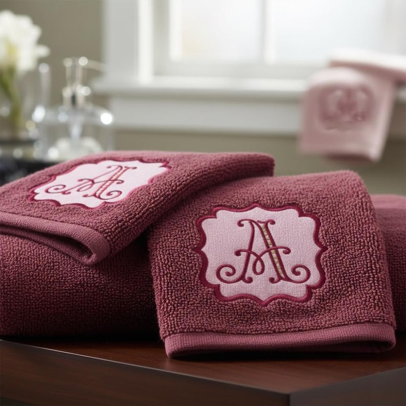 Fishtail Monogram Embroidery Font, 6 Sizes 11 Formats + BX, Machine ...
