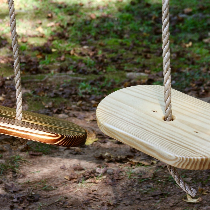 Wood Disc Swing - Etsy