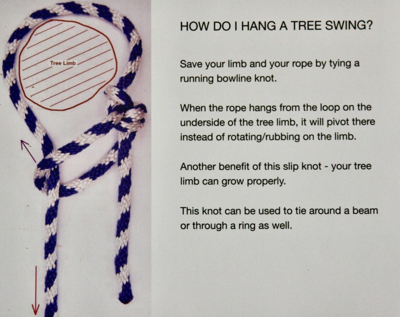Handcrafted Painted Wooden Disc Tree Swing, Rope Included - Etsy