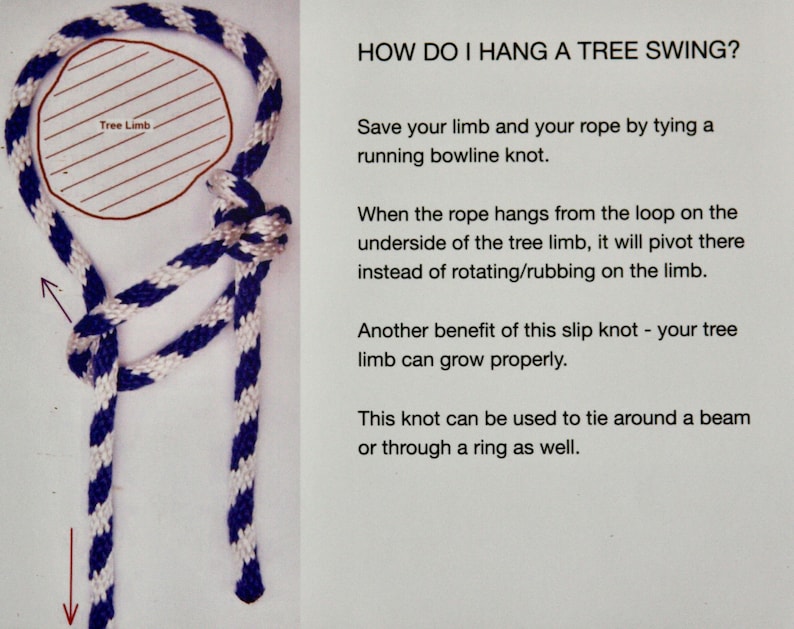 Handcrafted Wooden Disc Tree Swing Natural or Charred Rope - Etsy