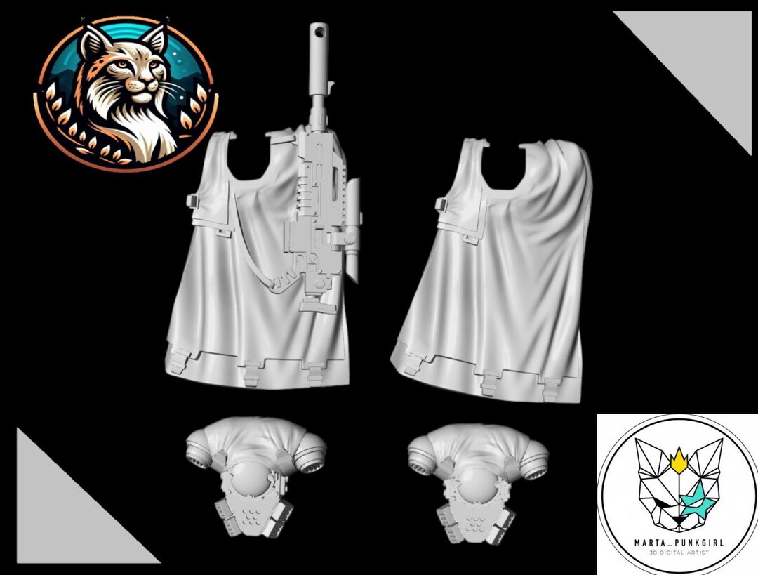 Stealth Marksman Squad Backpack Cloak – Compatible With Space-armor ...