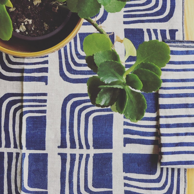 Thick Fabric Placemat - Etsy