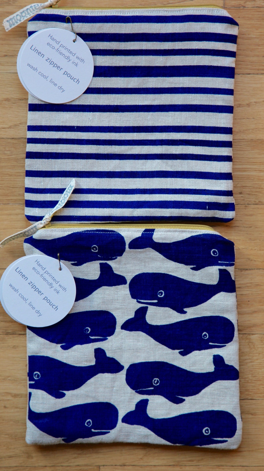 Whale Zipper Pouch, Ocean, Nautical Pencil Pouch, Beach, Animal, - Etsy
