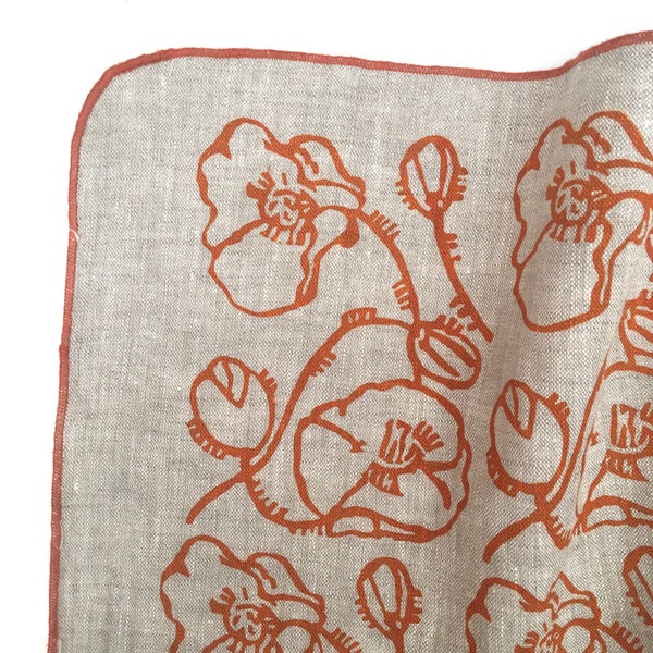 Poppy Towel - Etsy