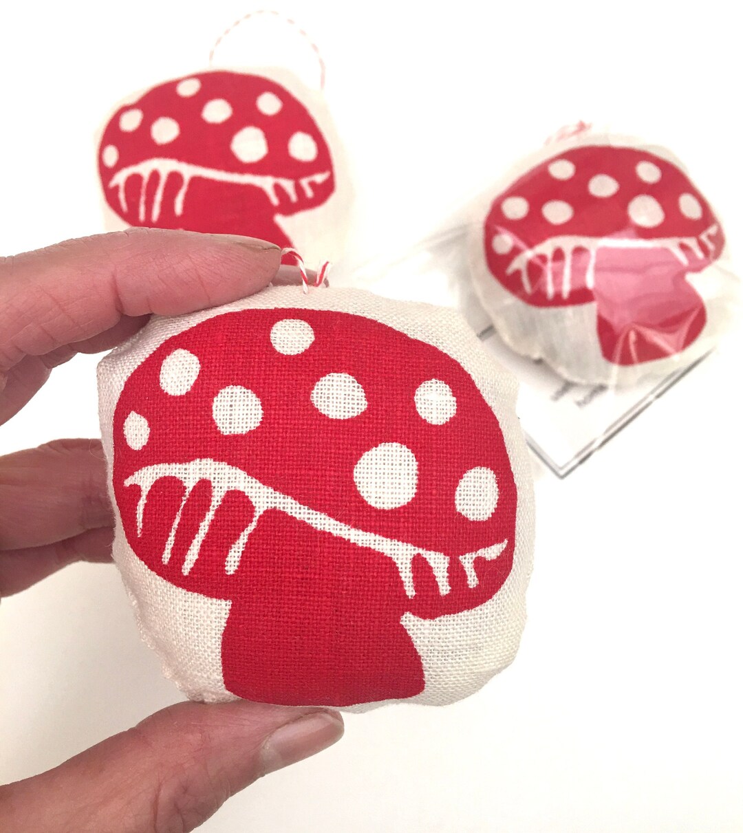 Mushroom Sachet Ornament With Lavender - Etsy