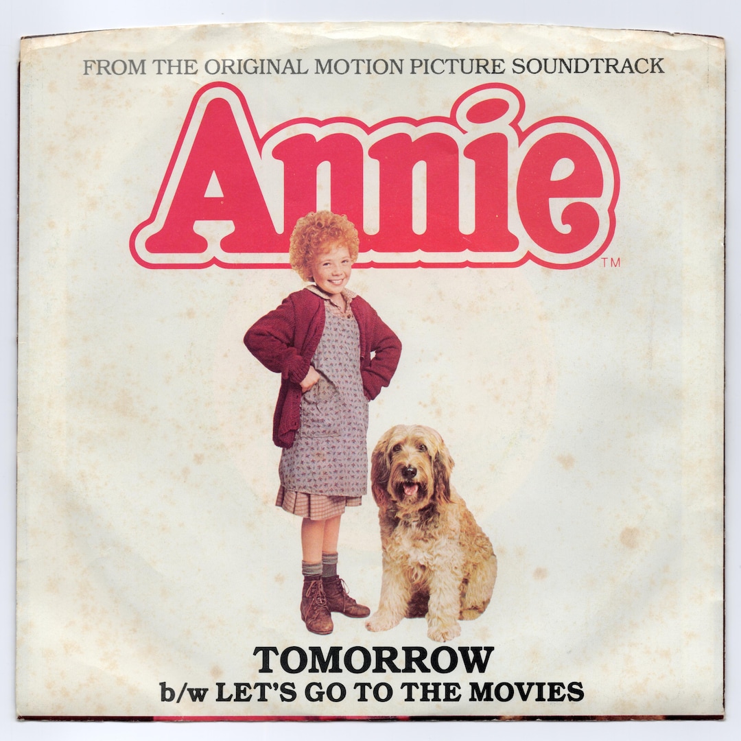 Vintage 1982 Annie Soundtrack 45 RPM — “tomorrow” — Original Movie ...