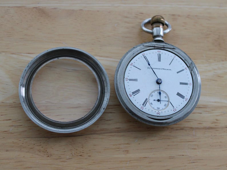 Antique Elgin Pocket Watch — 1903 Lungreen & Wilson — 15-jewel Movement ...