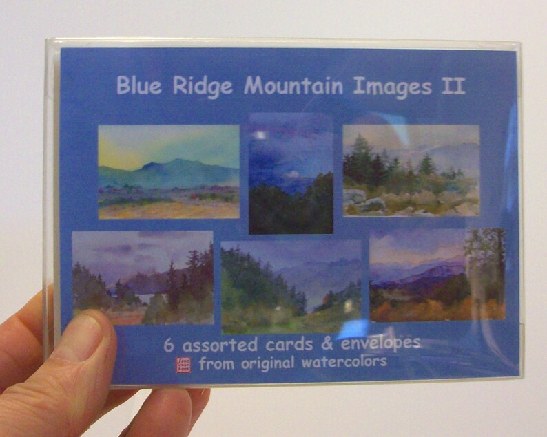 Boxed Cards - Blue Ridge Mountain Images II - Etsy