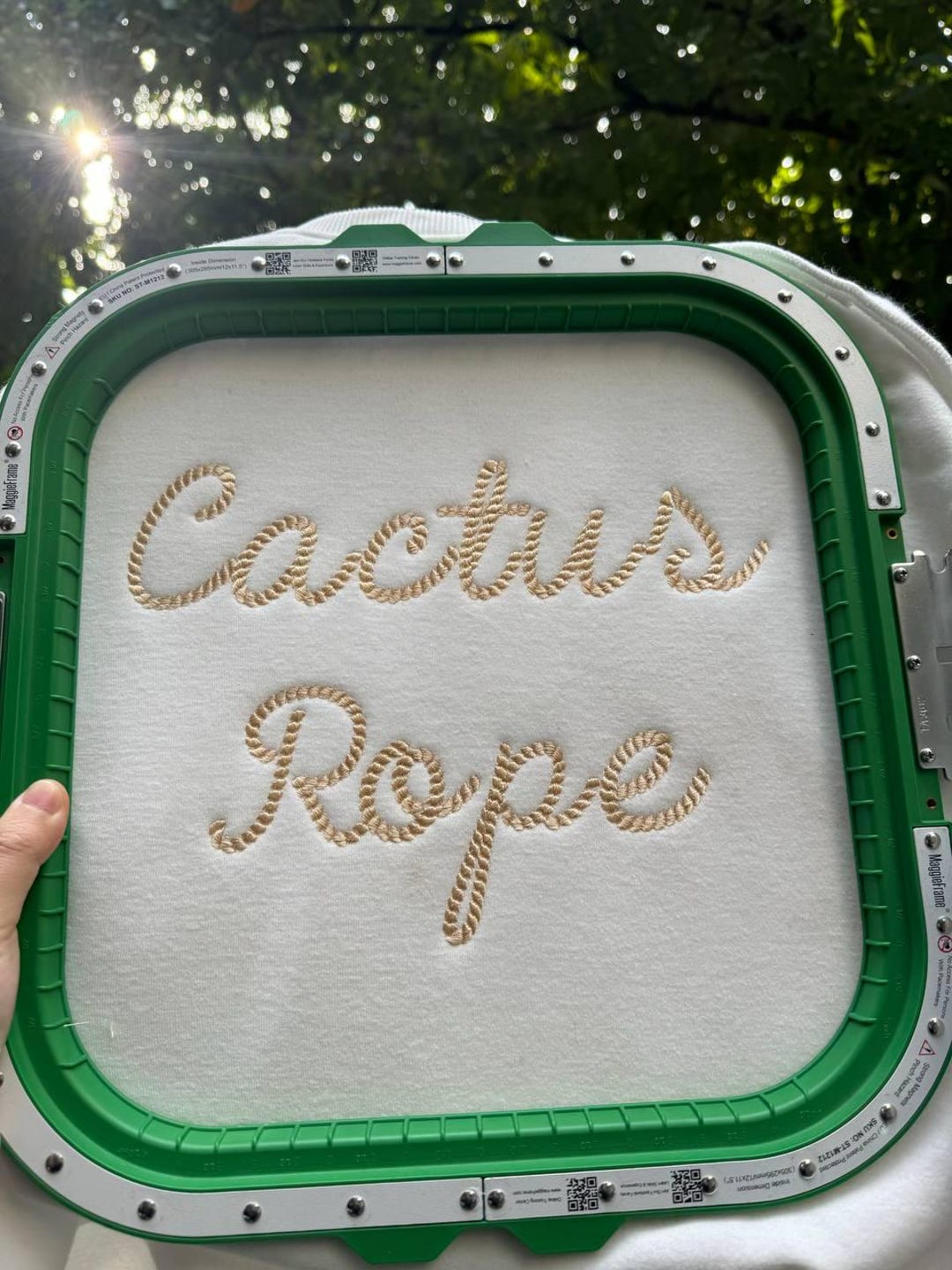 Cactus Rope Embroidery Font, Western Script Alphabet for Machine, Rodeo ...