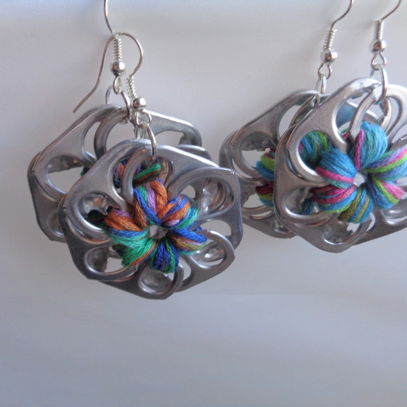 Pop Tab Earrings - Etsy