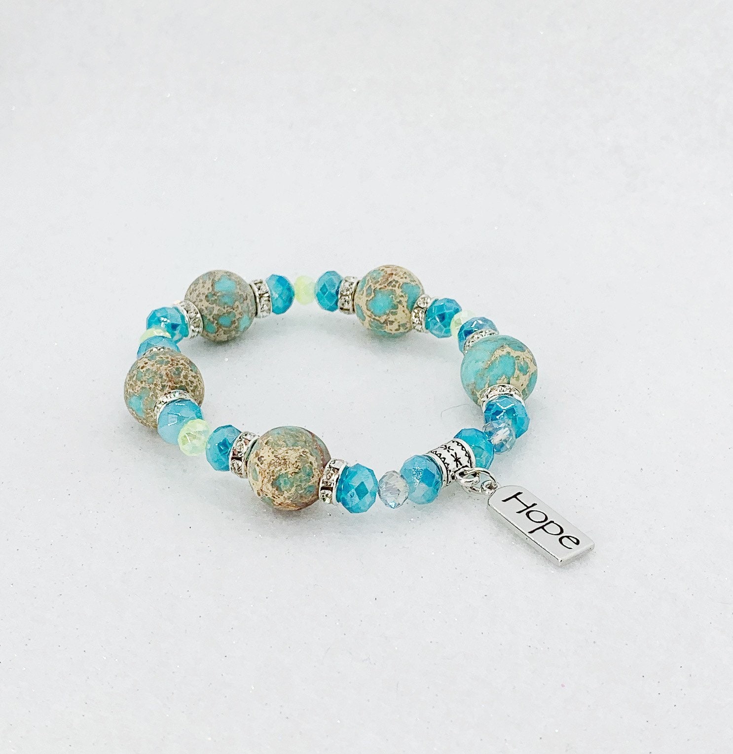 Hope Bracelet Awareness Bracelet Motivational Bracelet | Etsy