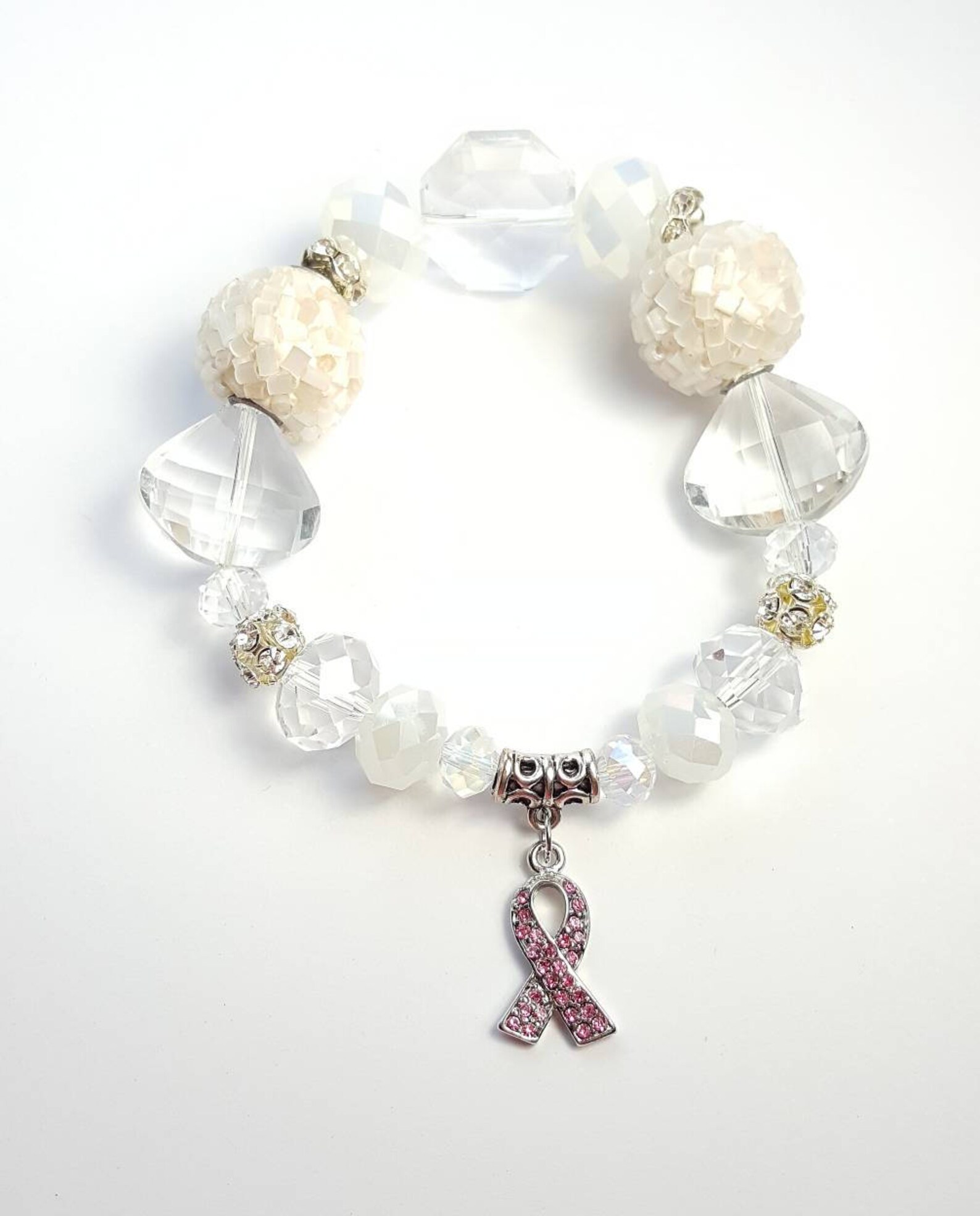 Breast Cancer Awareness Bracelet Breast Cancer Survivor - Etsy