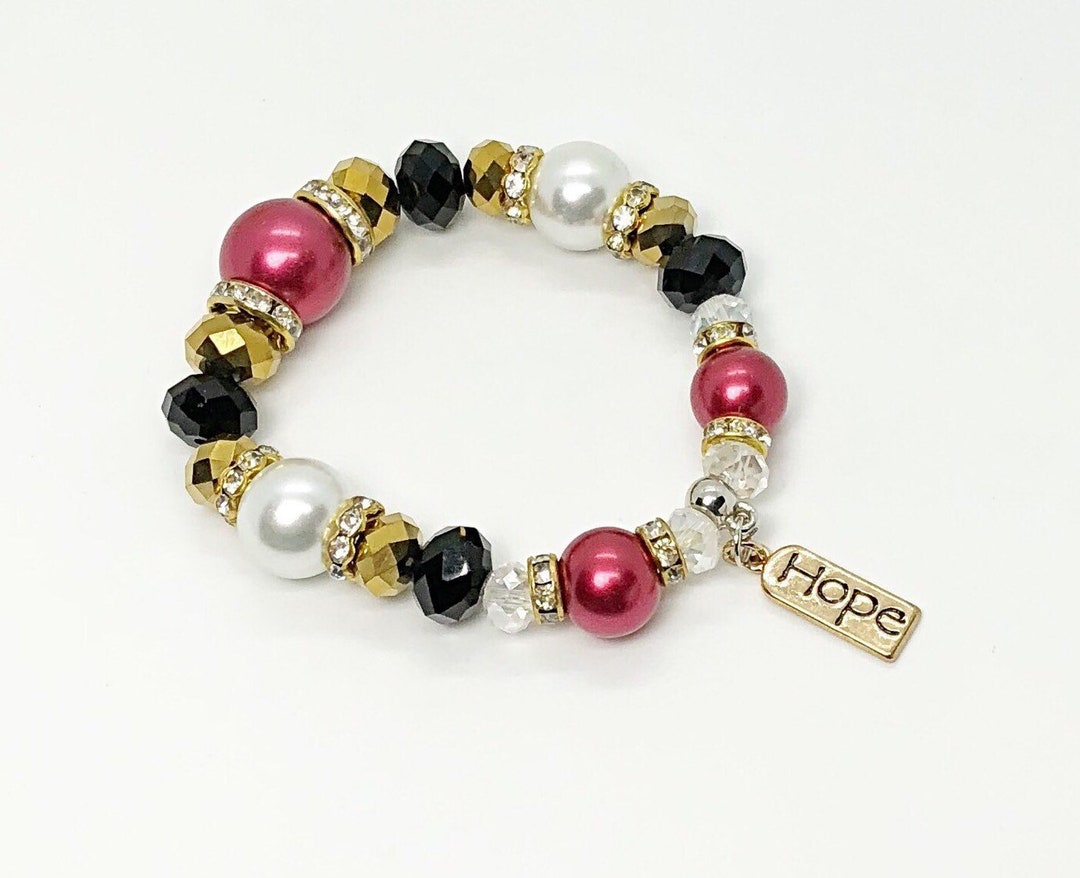 Hope Bracelet, Awareness Bracelet, Awareness Jewelry, Hope Jewelry ...