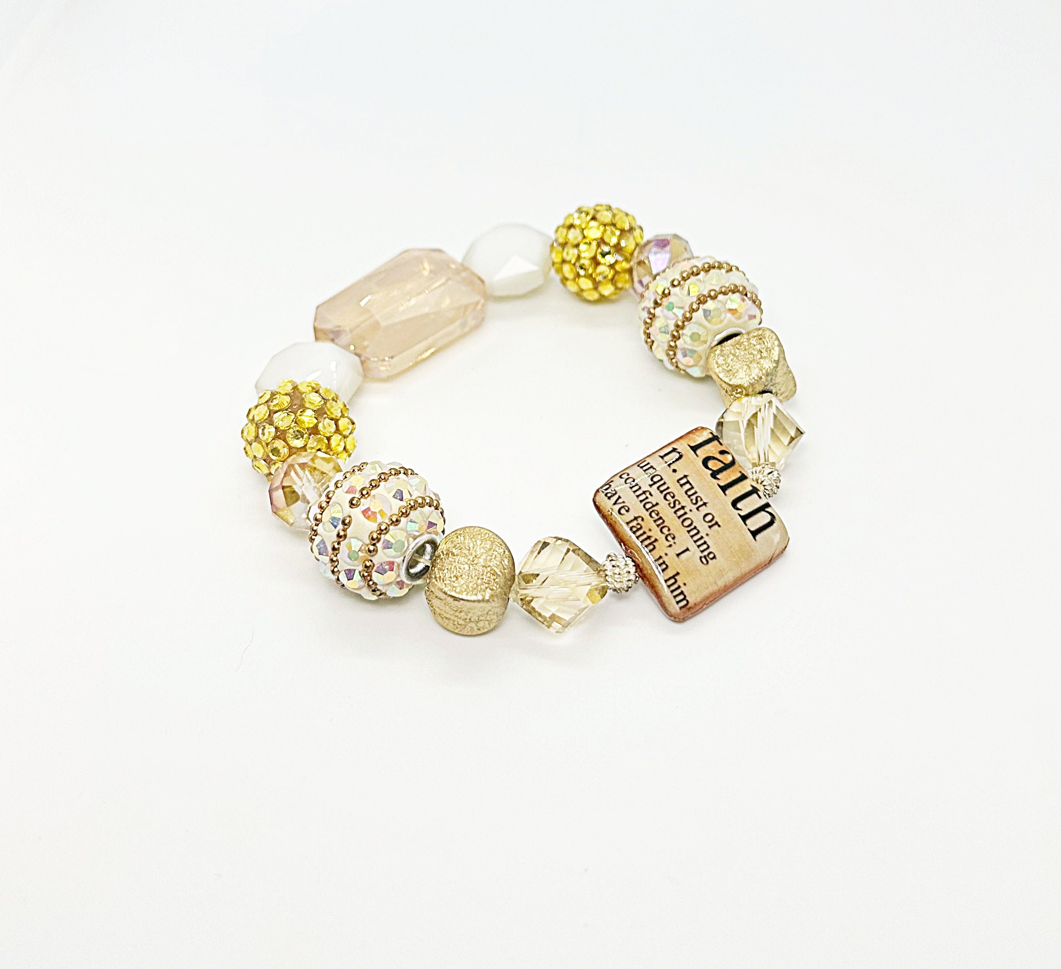 Faith Bracelet, Hope Bracelet, Awareness Bracelet, Special Gift ...