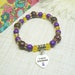 Lupus Awareness Bracelet, Lupus Awareness Jewelry, Lupus Jewelry, Cause ...