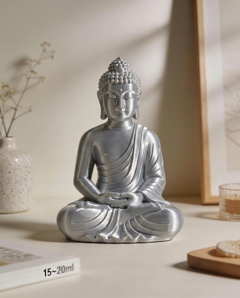 Meditating Buddha Good Luck – Decorative Zen Design Home Sculpture | 15 ...
