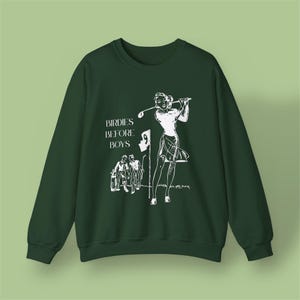 Vintage Golf Sweatshirt, Unisex Crewneck, Perfect Gift for Golf Lovers ...