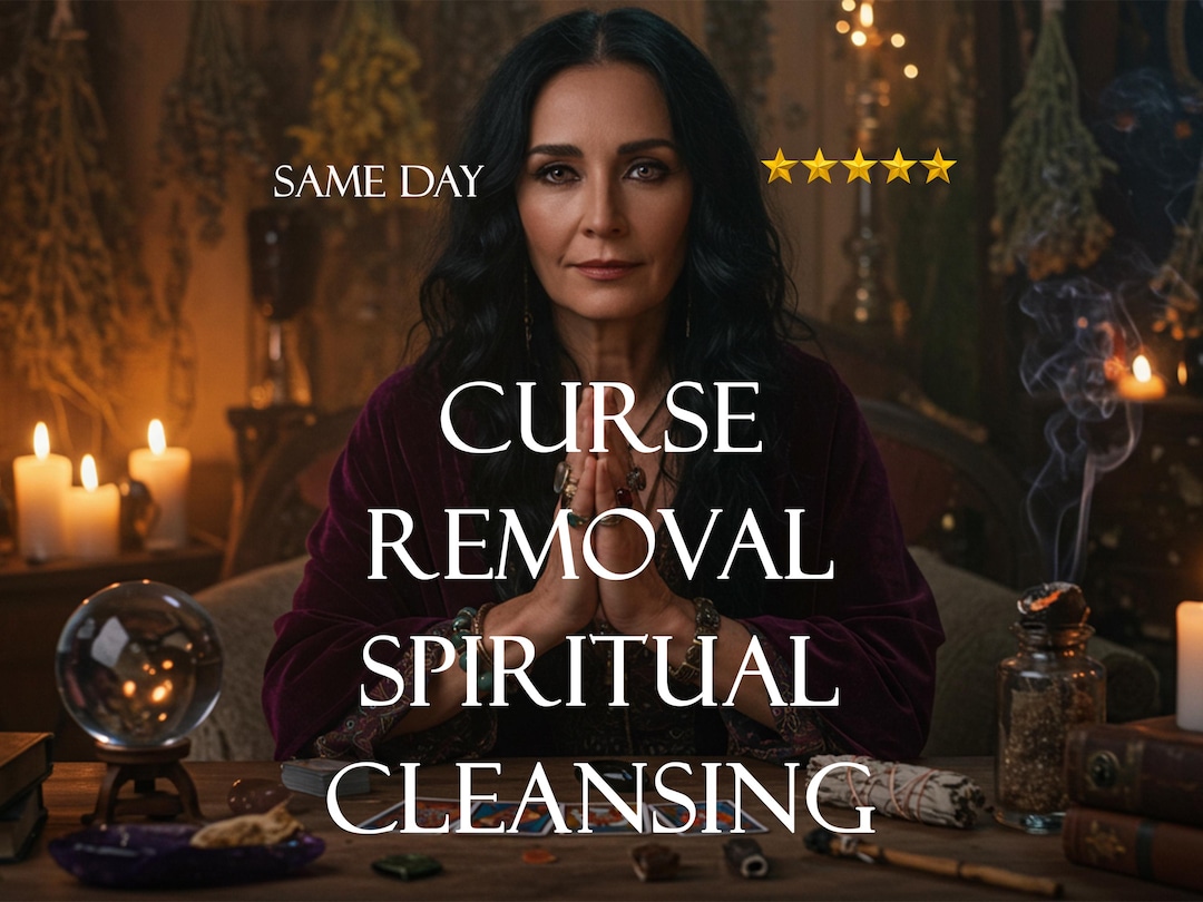 Same Day Curse Removal Hex Removal Spiritual Cleansing Powerful Black ...