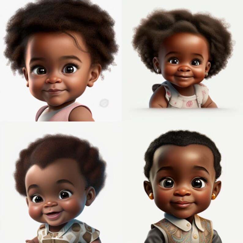 Midjourney Cartoon Style Prompts Cute Black Kids and African - Etsy UK Midjourney Cartoon Style Prompts Cute Black Kids and African - Etsy UK